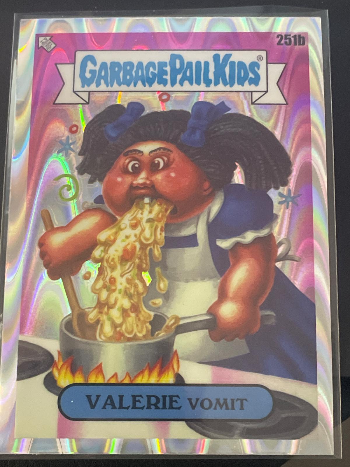 VALERIE Vomit [Drool Refractor] #251b Prices | 2024 Garbage Pail Kids ...