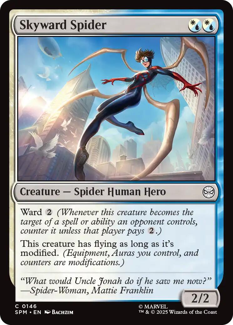 Skyward Spider [Foil] #146 Prices | Magic Marvel Spider-Man | Magic Cards