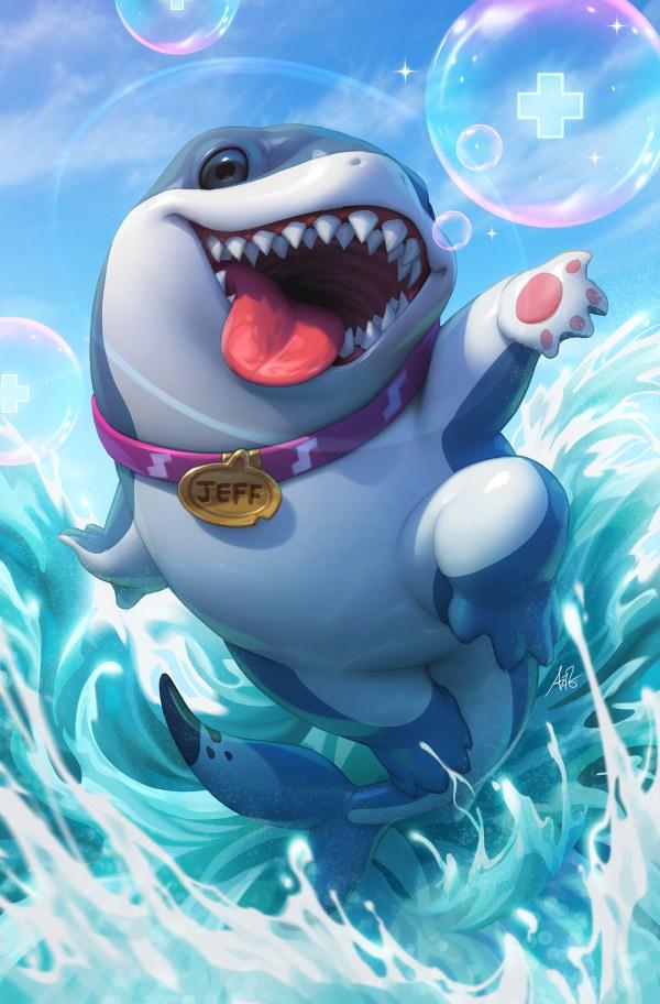 Jeff the Land Shark [1:100 Artgerm Marvel Rivals Virgin] #1 (2025 ...