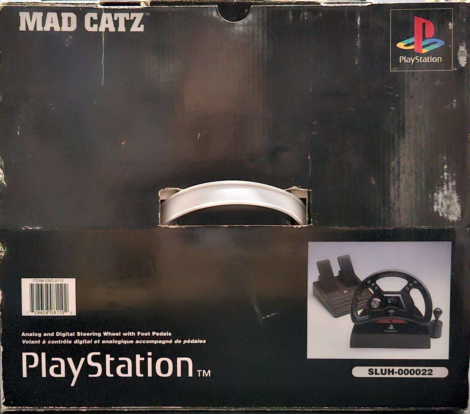 Mad Catz Dual Force Racing Wheel & Pedal Prices Playstation | Compare ...