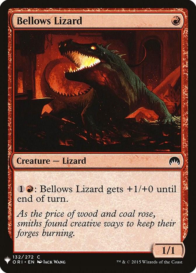 Bellows Lizard #132 Prices | Magic The List Reprints | Magic Cards