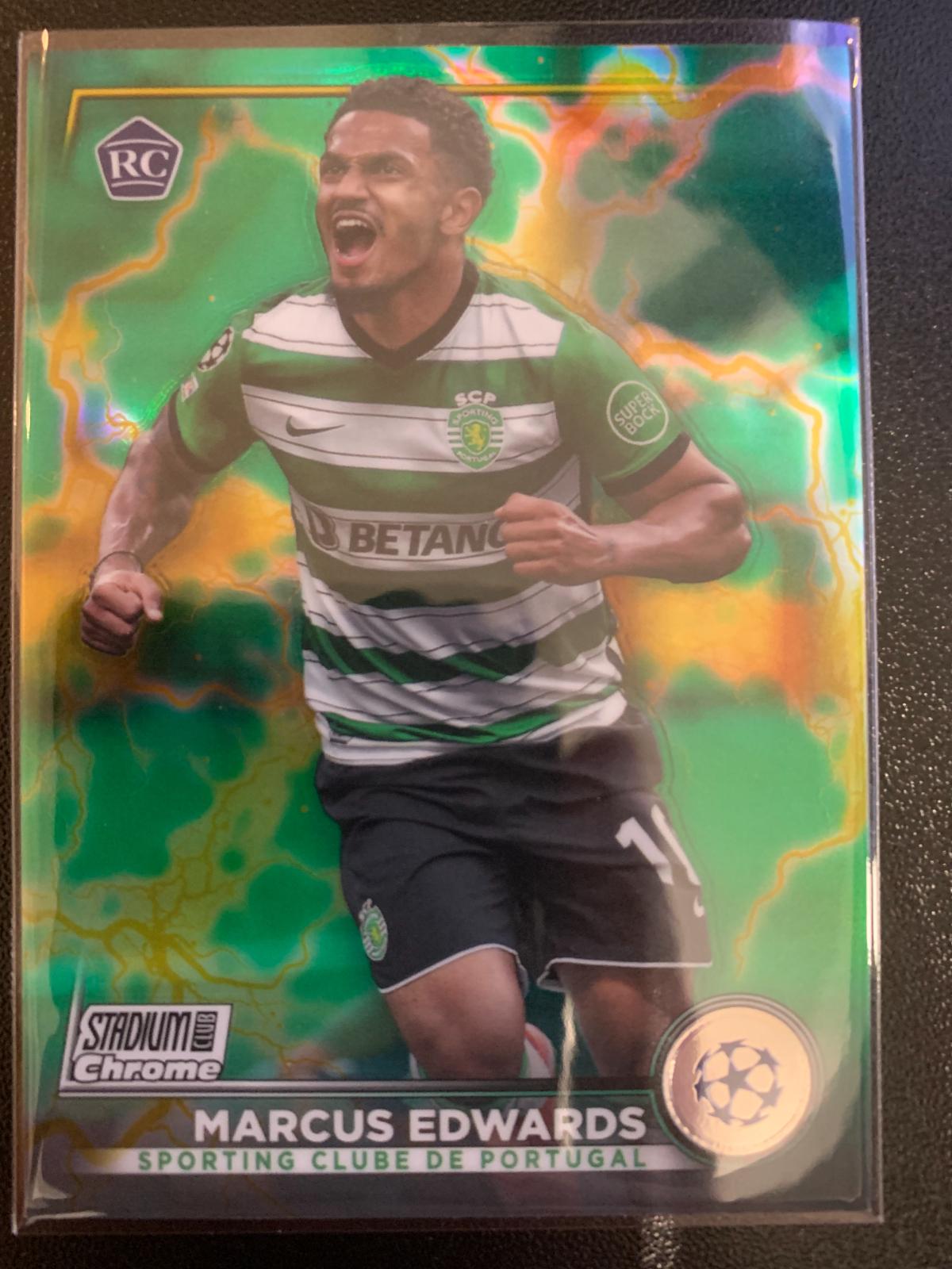 Marcus Edwards [Green Yellow Electric Charge] #40 Prices | 2022 Stadium ...