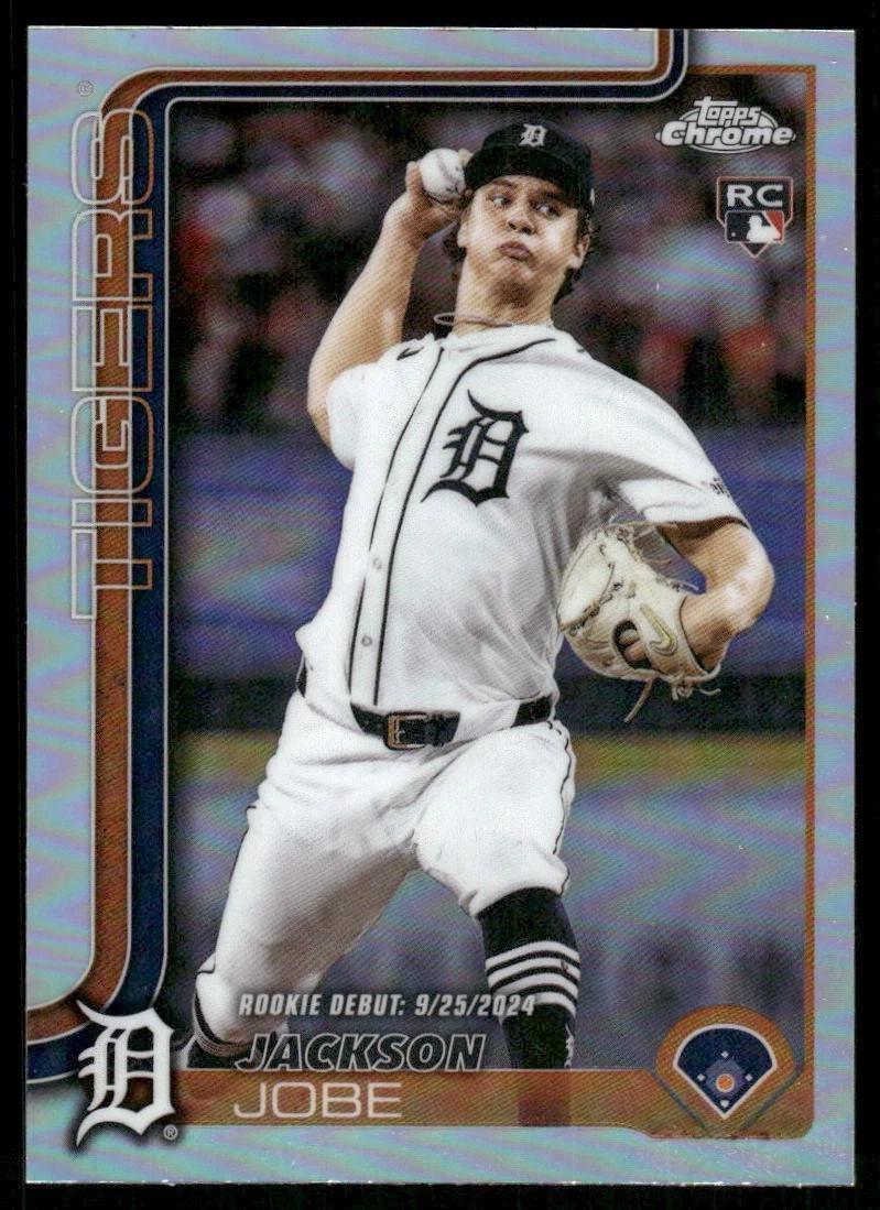 Jackson Jobe #USC48 Prices | 2025 Topps Chrome Sapphire Update ...