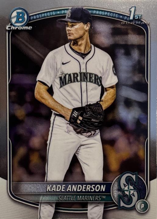 Kade Anderson #BDC-3 Prices | 2025 Bowman Draft Chrome | Baseball Cards