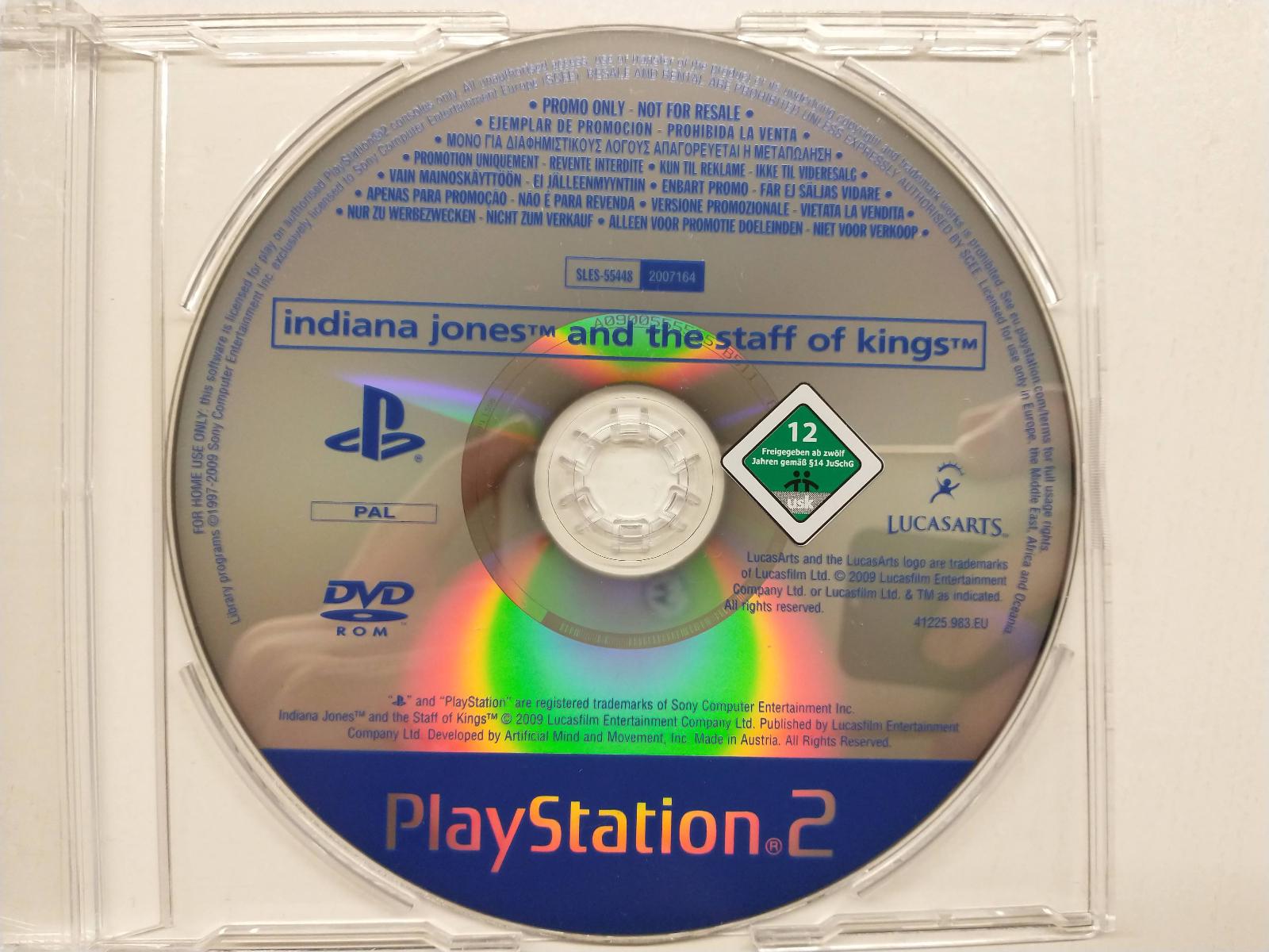 Indiana Jones and the Staff of Kings [Promo] Prices PAL Playstation 2 ...