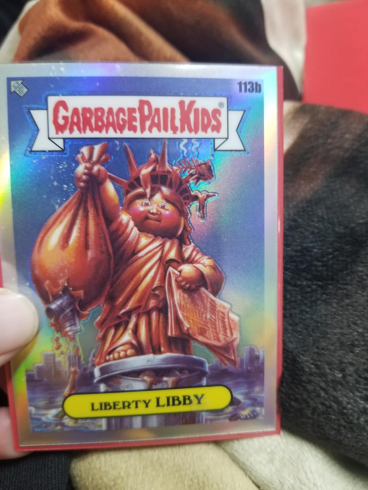 Liberty LIBBY [Refractor] #113b Prices | 2020 Garbage Pail Kids Chrome | GPK Cards