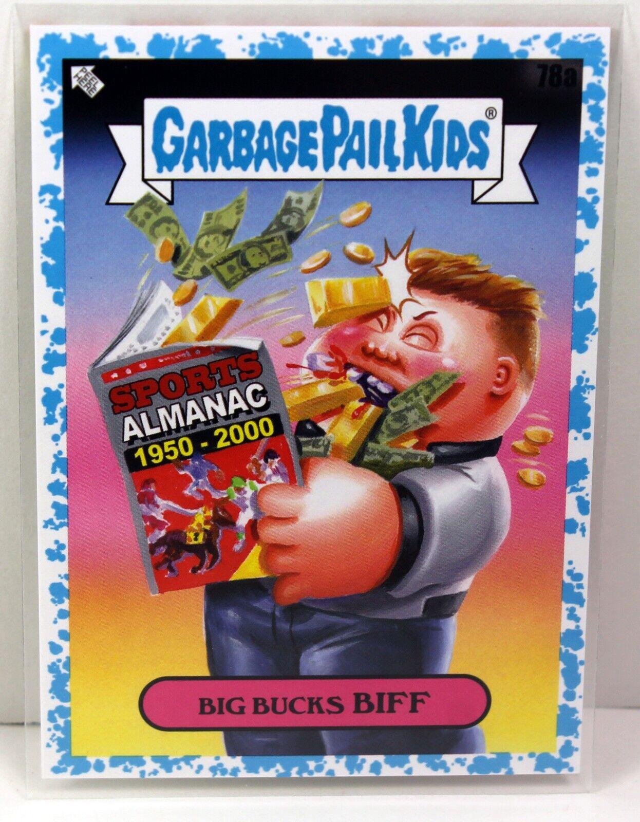 Big Bucks Biff [Blue] #78a Prices | Garbage Pail Kids Book Worms | GPK ...