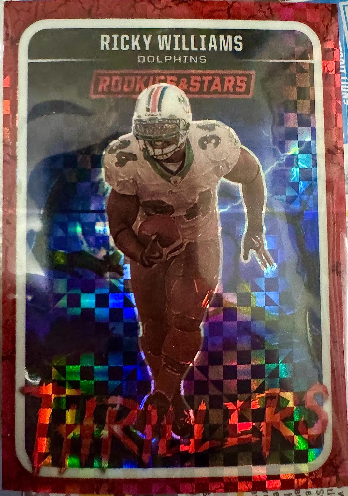 Ricky Williams [Red Plaid] #16 Prices | 2025 Panini Rookies & Stars ...