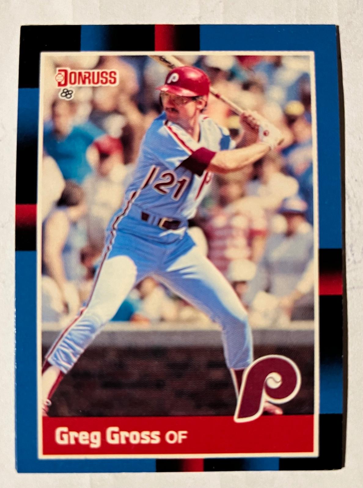 Greg Gross #412 Prices | 1988 Donruss | Baseball Cards