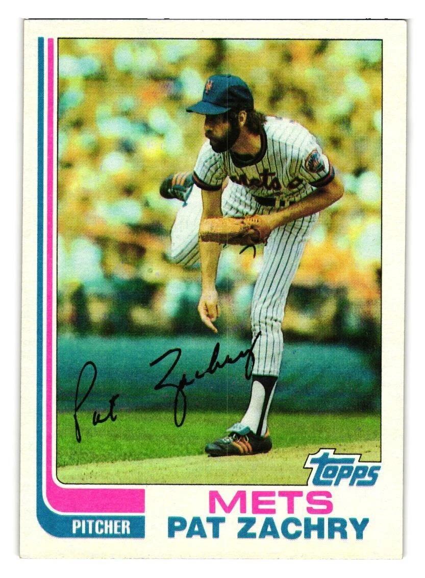 Pat Zachry #399 Prices | 1982 Topps | Baseball Cards