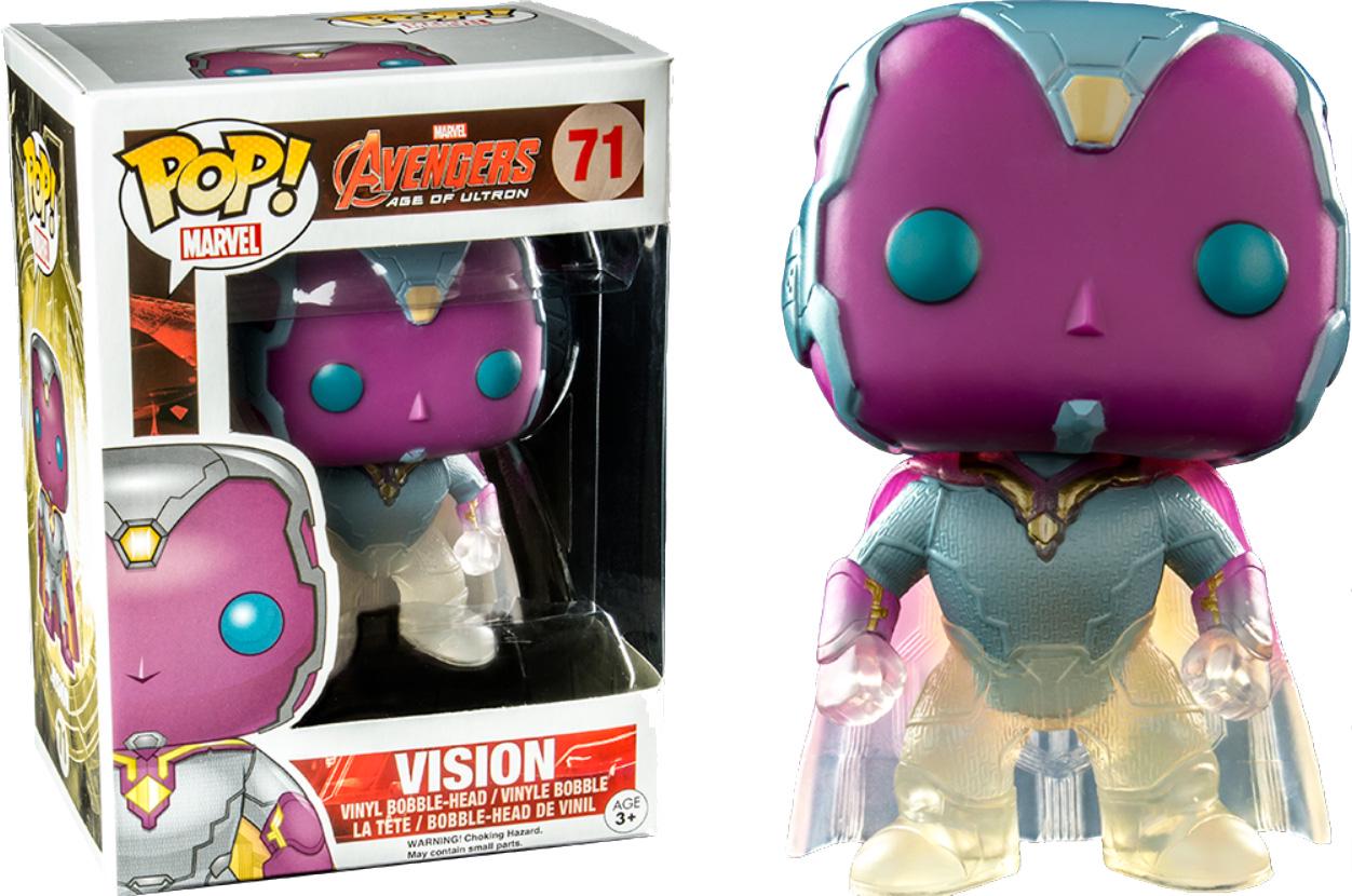 Vision [Translucent] #71 Prices | Funko POP Marvel | New & Loose Values