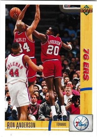 Ron Anderson #180 Prices | 1991 Upper Deck | Basketball Cards