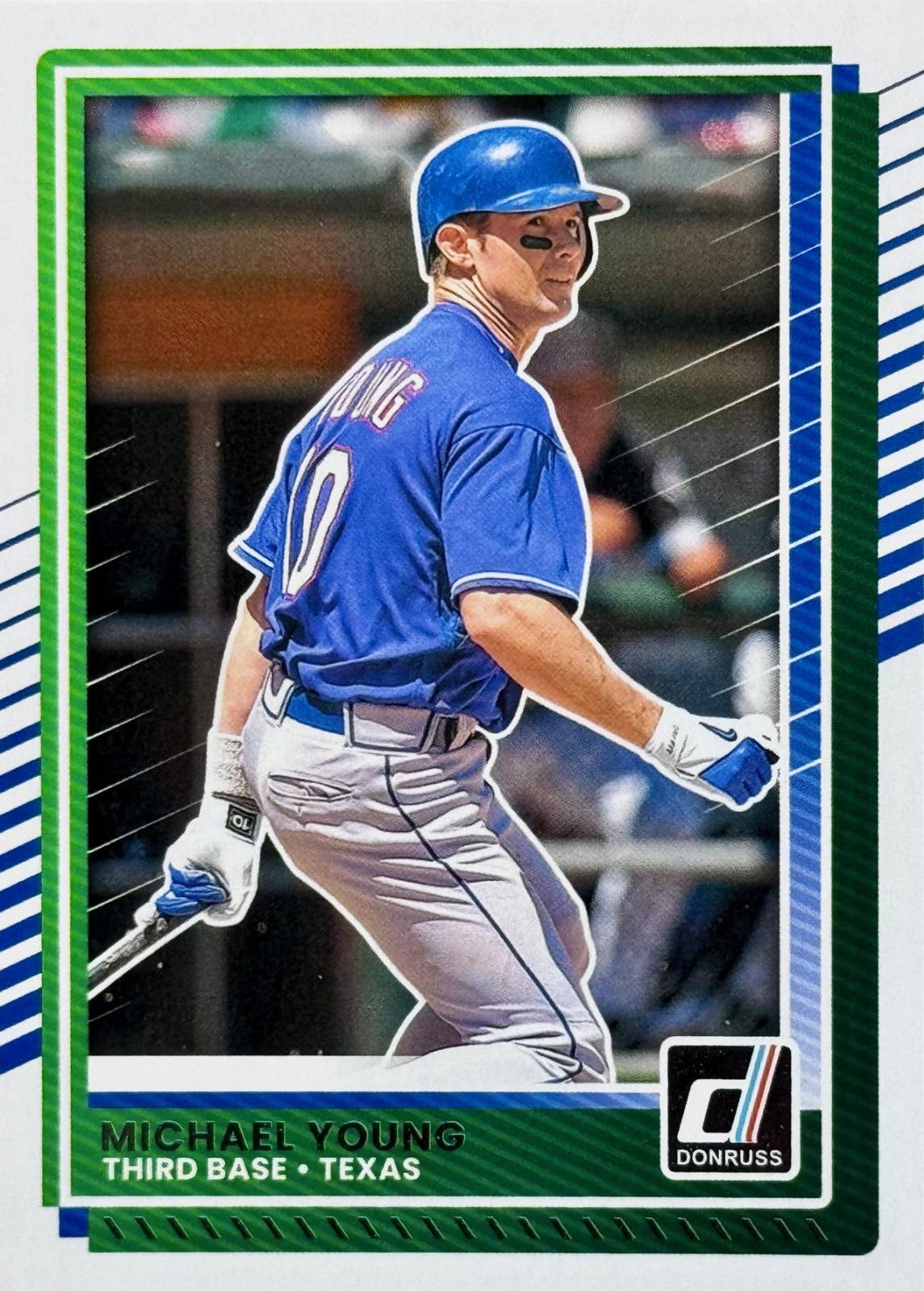Michael Young #89 Prices | 2025 Panini Donruss | Baseball Cards