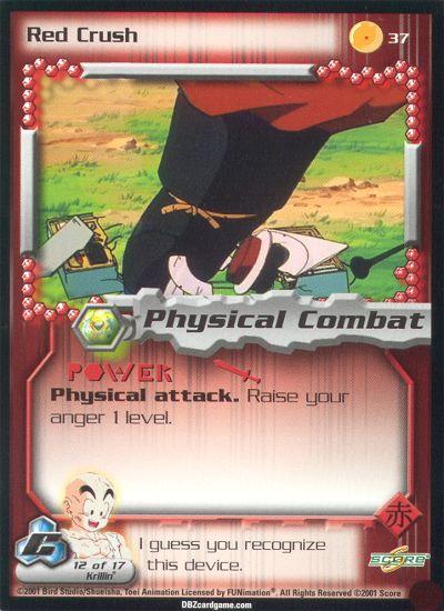 Red Crush 37 Prices | Dragon Ball Z Cell Saga | Dragon Ball Cards