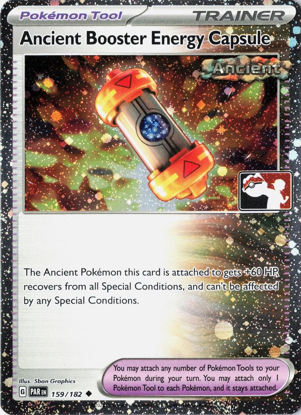 Prix de Ancient Booster Energy Capsule [Prize Pack Cosmos Holo] #159 ...