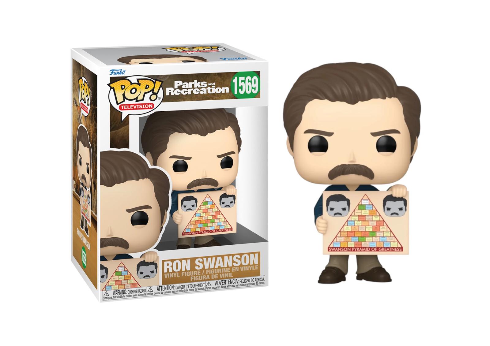 Ron Swanson #1569 Prices | Funko POP Television | New & Loose Values