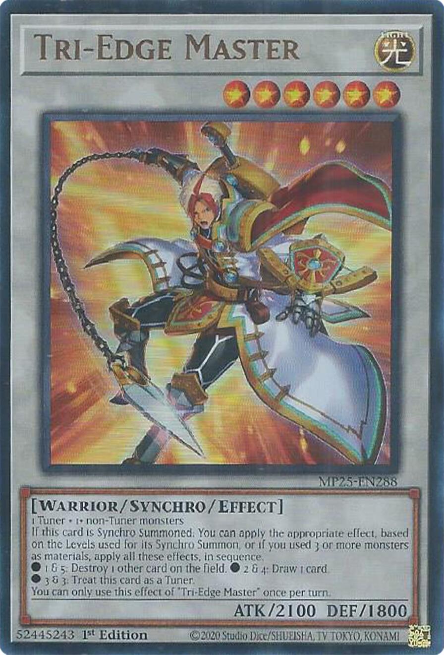 Tri-Edge Master MP25-EN288 Prices | YuGiOh 2025 Mega Pack Tin | YuGiOh ...
