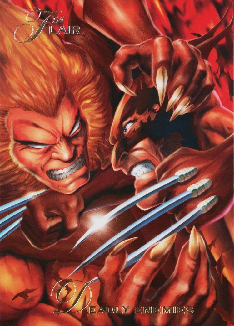 Deadly Enemies #53 Prices | Marvel 1994 Flair | Marvel Cards