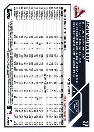 Adam Wainwright #39 Prices | 2023 Topps | Baseball Cards
