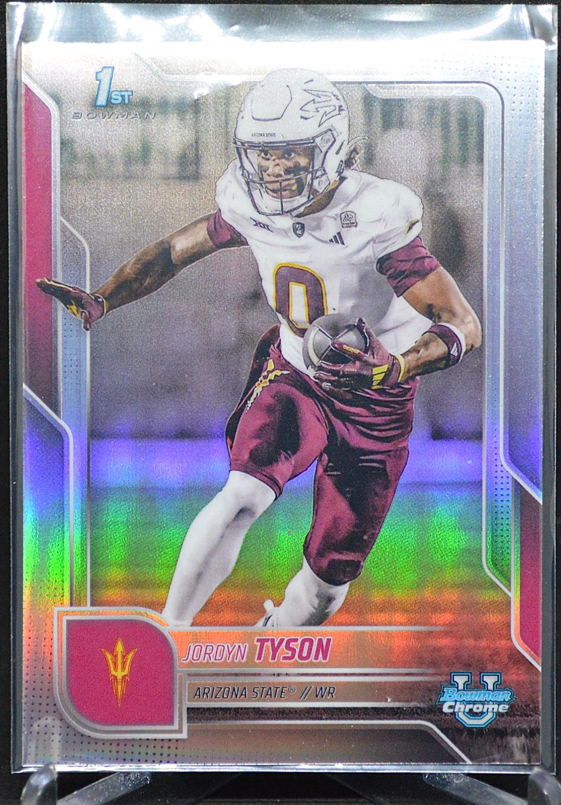 Jordyn Tyson [Refractor] #31 Prices | 2025 Bowman Chrome University ...