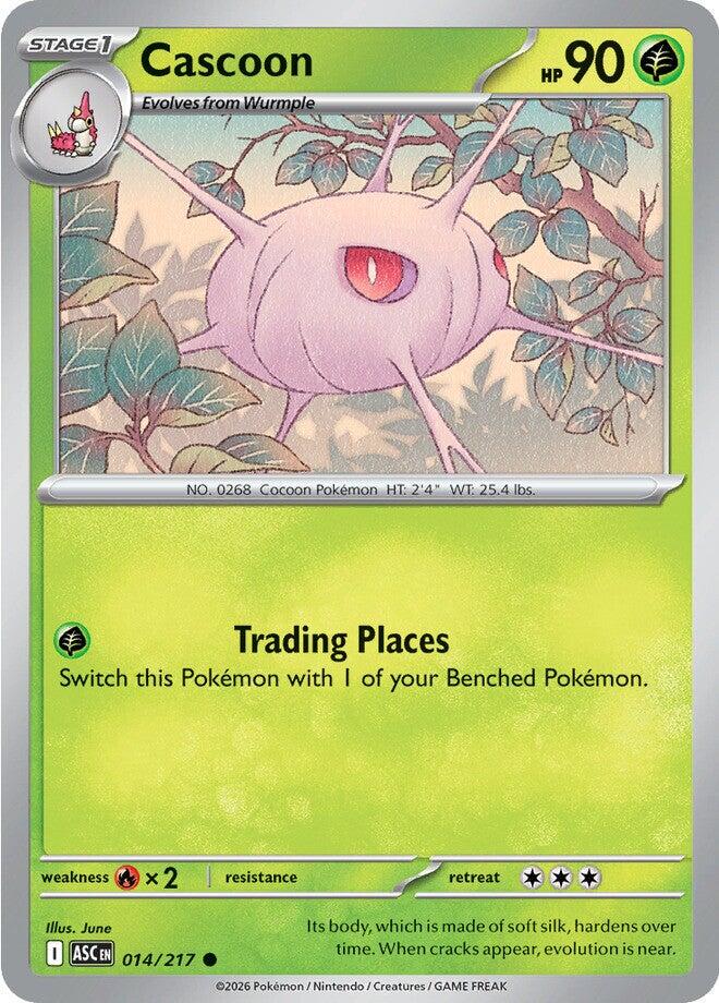 Cascoon #14 Prices | Pokemon Ascended Heroes | Pokemon Cards