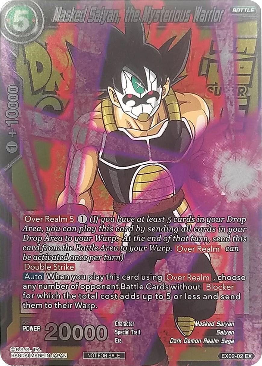 Masked Saiyan, the Mysterious Warrior [Metallic Foil] EX02-02 Prices ...