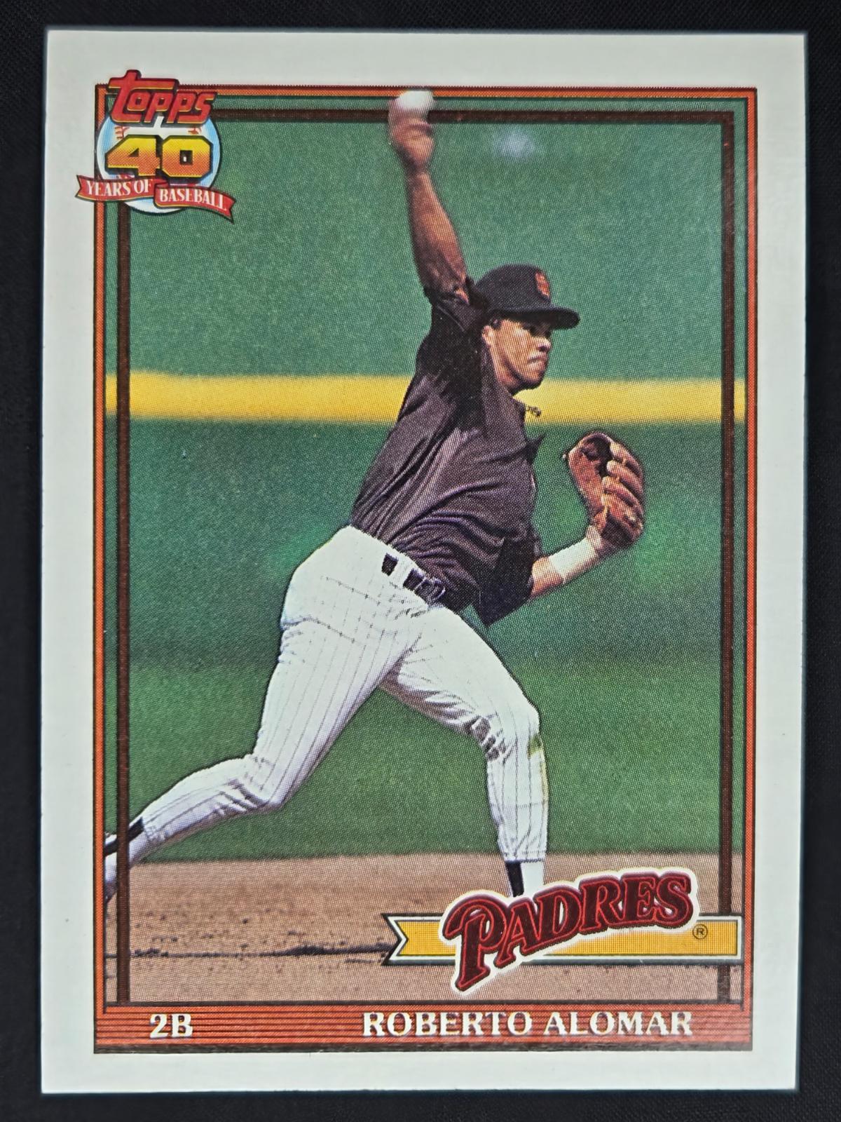 Roberto Alomar #315 Prices | 1991 Topps | Baseball Cards