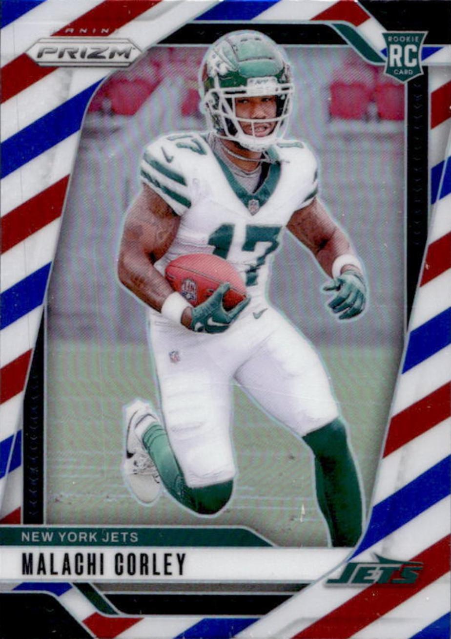 Malachi Corley [Red White Blue] #369 Prices | 2024 Panini Prizm ...