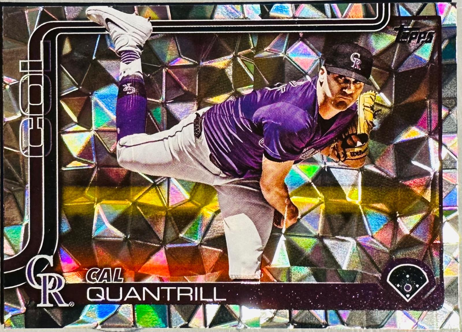 Cal Quantrill [Diamante Foil] #301 Prices | 2025 Topps | Baseball Cards
