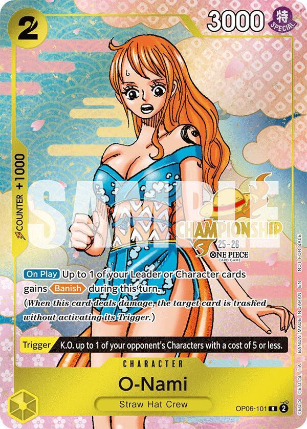 O-Nami [Championship 25-26] OP06-101 Precios | One Piece Wings of the ...