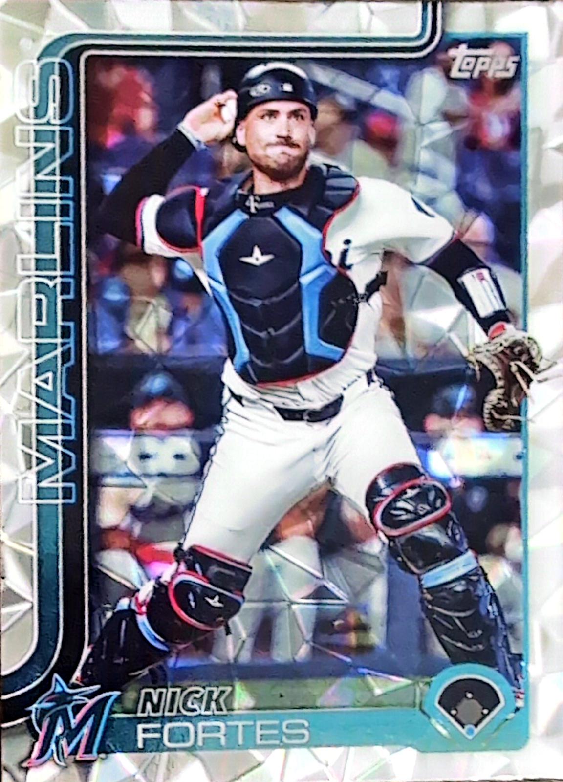 Nick Fortes [Diamante Foil] #523 Prices | 2025 Topps Series 2 ...