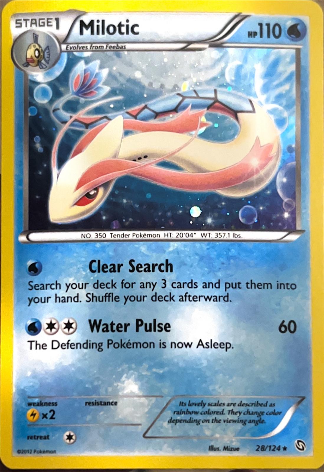 Milotic [Cosmo Holo] #28 Prices | Pokemon Dragons Exalted | Pokemon Cards