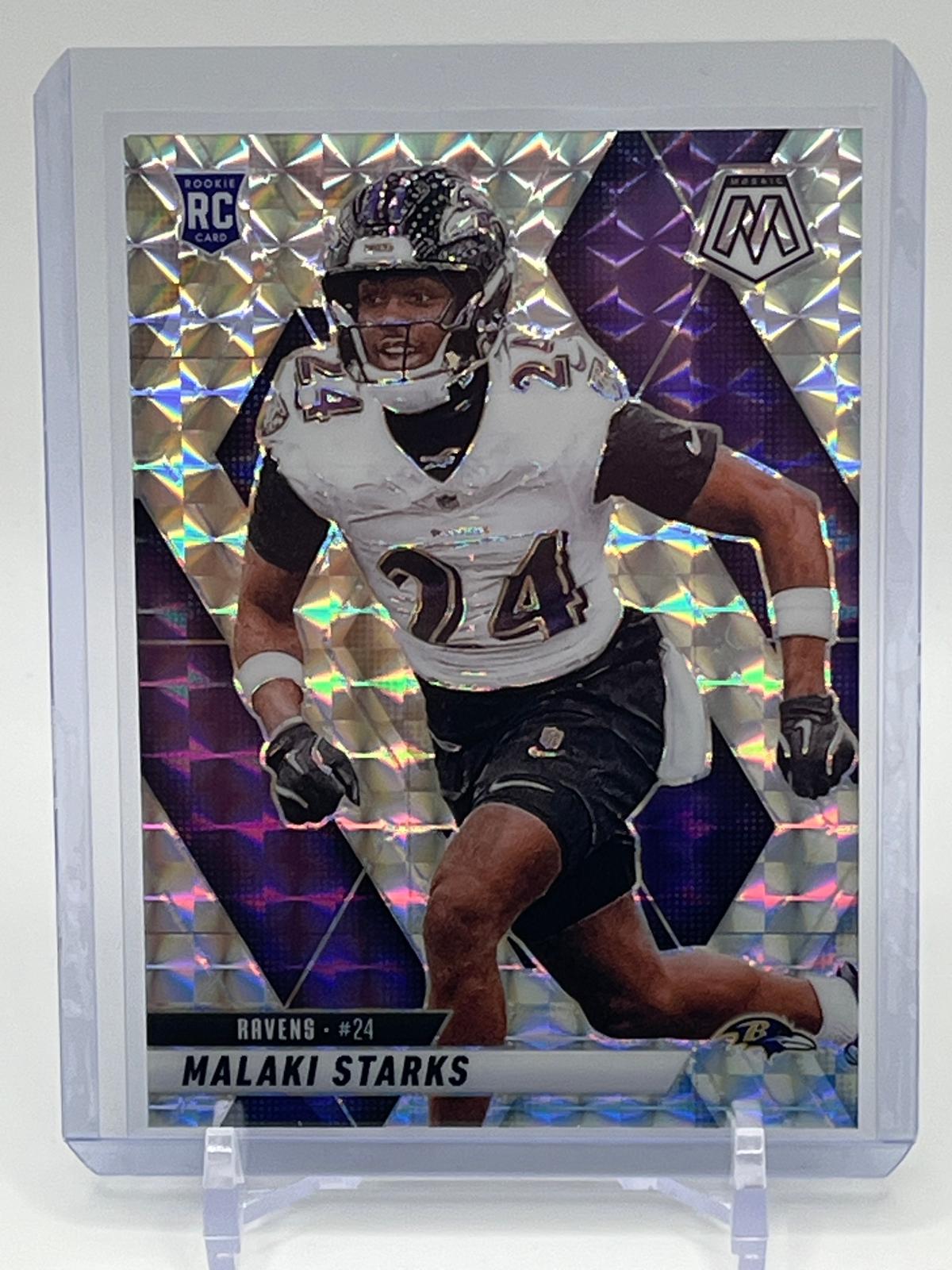 Malaki Starks [Mosaic] #347 Prices [Rookie] | 2025 Panini Mosaic ...