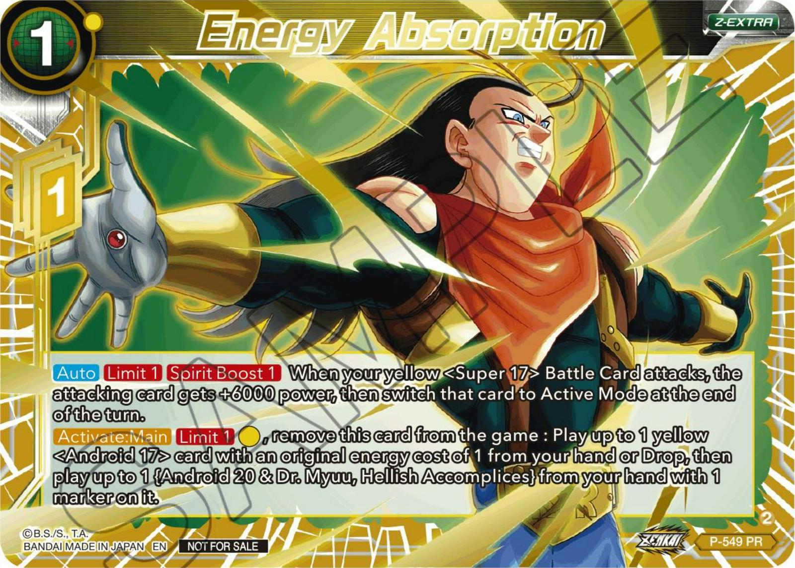 Energy Absorption P-549 Prices | Dragon Ball Super Divine Multiverse ...