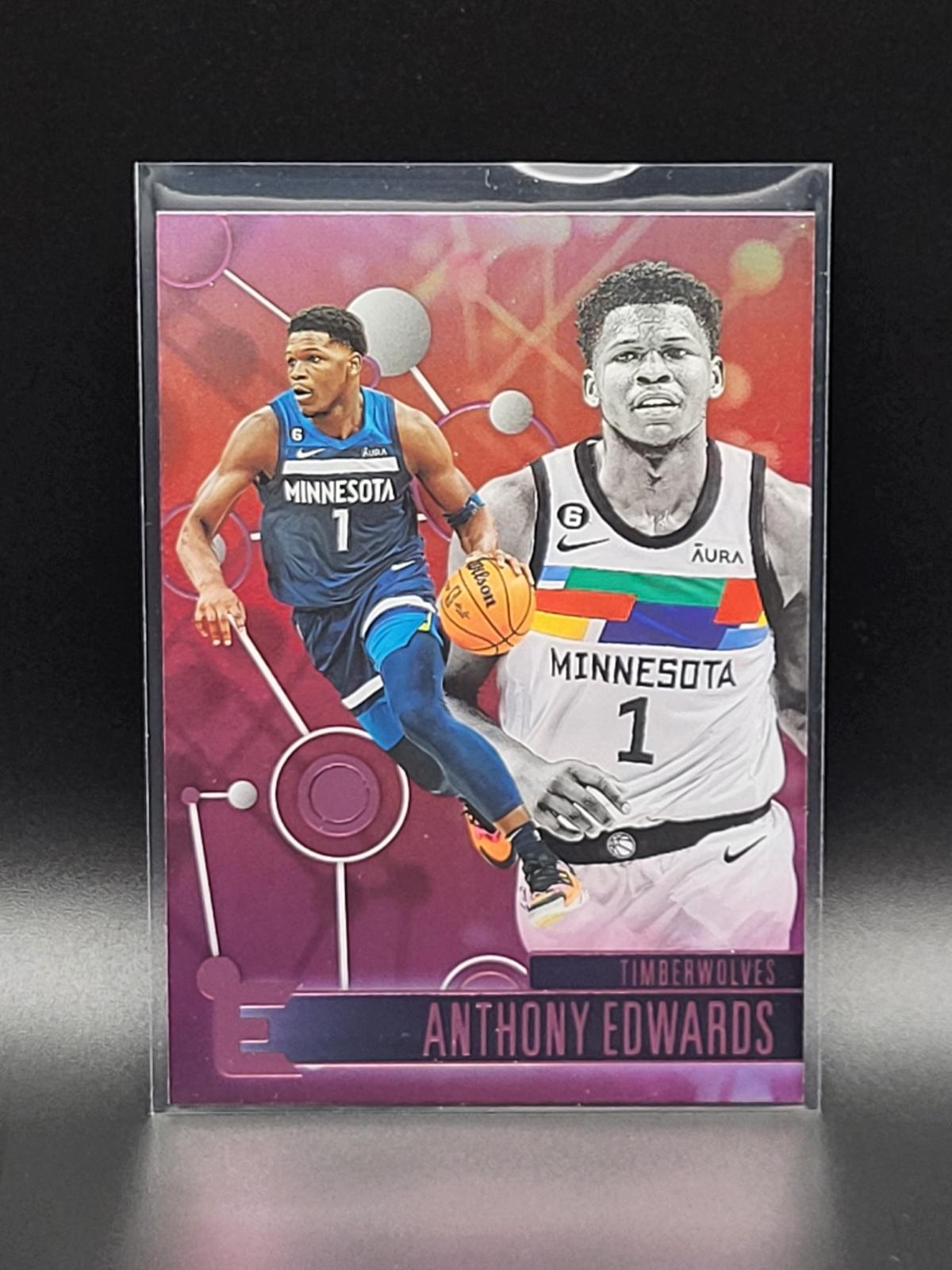 Anthony Edwards [Pink] #229 Prices | 2022 Panini Chronicles ...