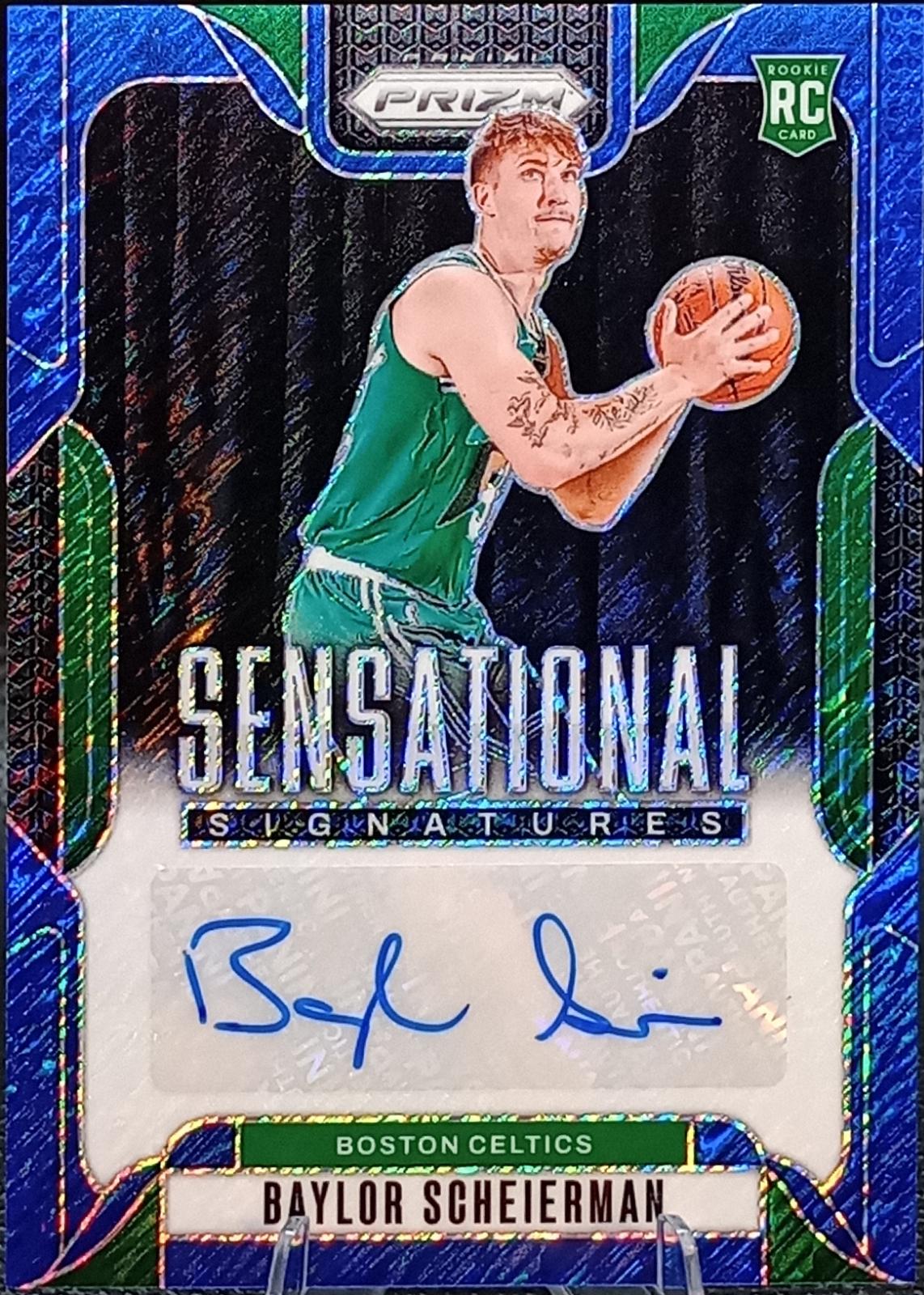 Baylor Scheierman [Blue Shimmer FOTL] #SS-BSC Prices [Rookie] | 2024 ...