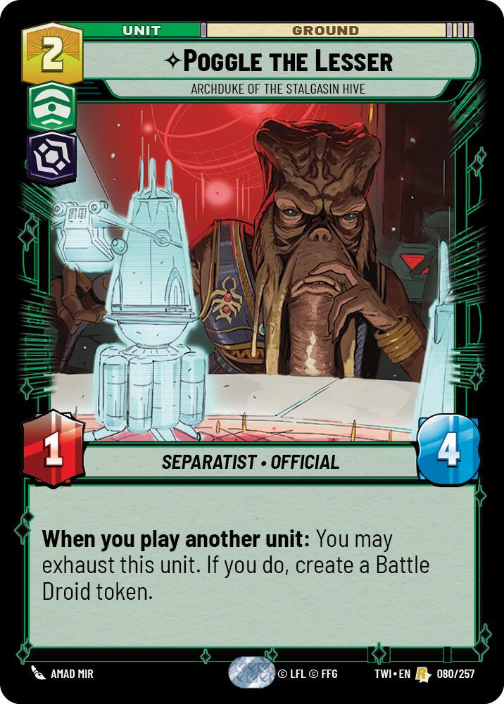 Poggle the Lesser - Archduke of the Stalgasin Hive [Foil] #80 Prices ...