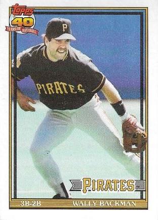 Wally Backman #722 Prices | 1991 Topps | Baseball Cards