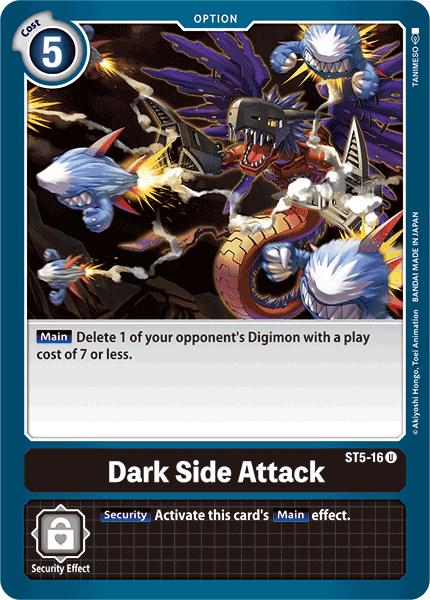 Dark Side Attack #ST5-16 Prices | Digimon Starter Deck 05: Machine ...