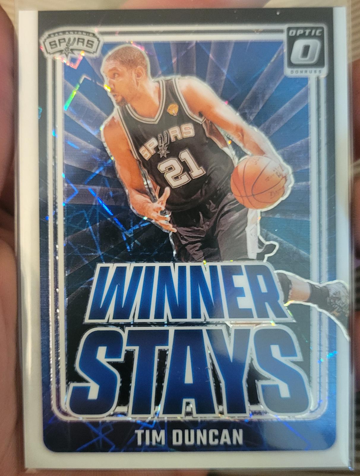 Tim Duncan [White Velocity] #12 Prices | 2024 Panini Donruss Optic ...