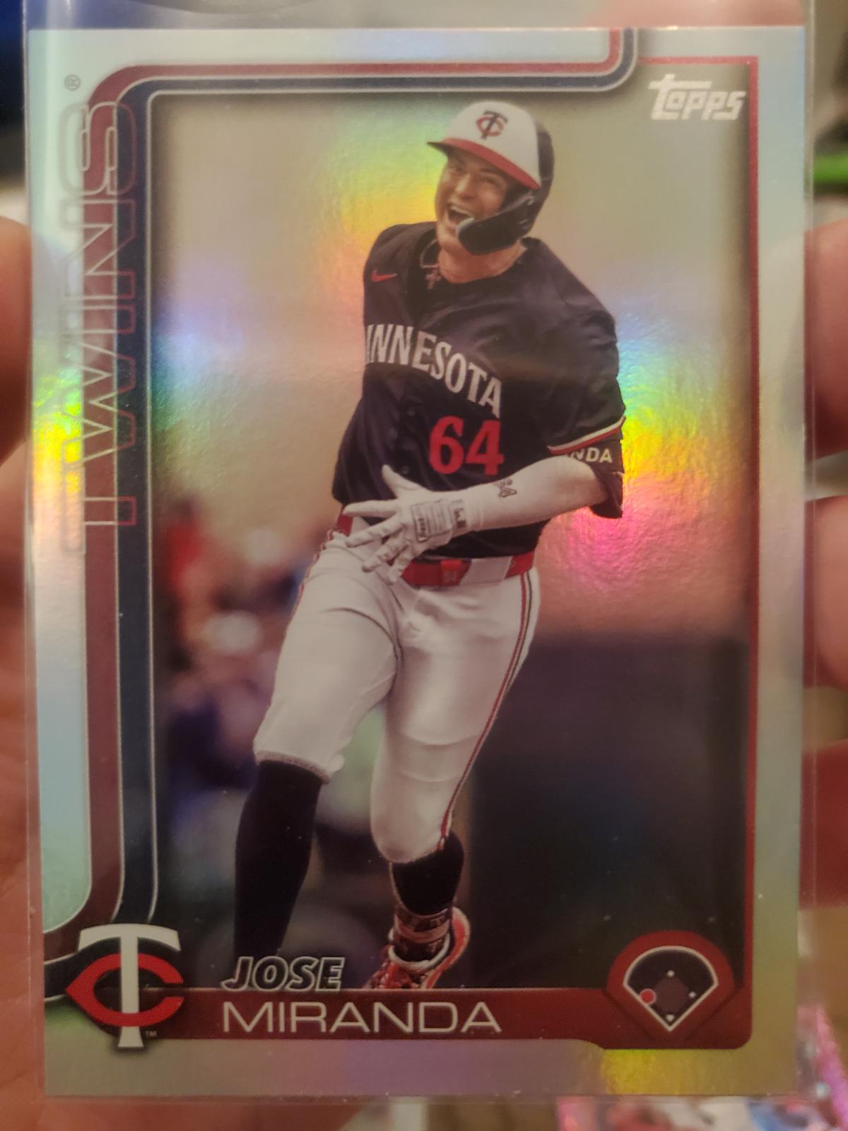 Jose Miranda [Holo Foil] #310 Prices | 2025 Topps | Baseball Cards