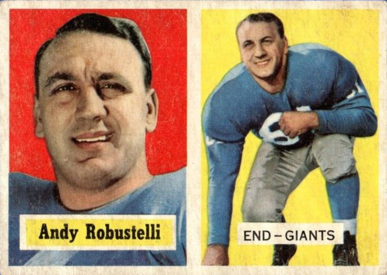 Andy Robustelli #71 Prices | 1957 Topps | Football Cards