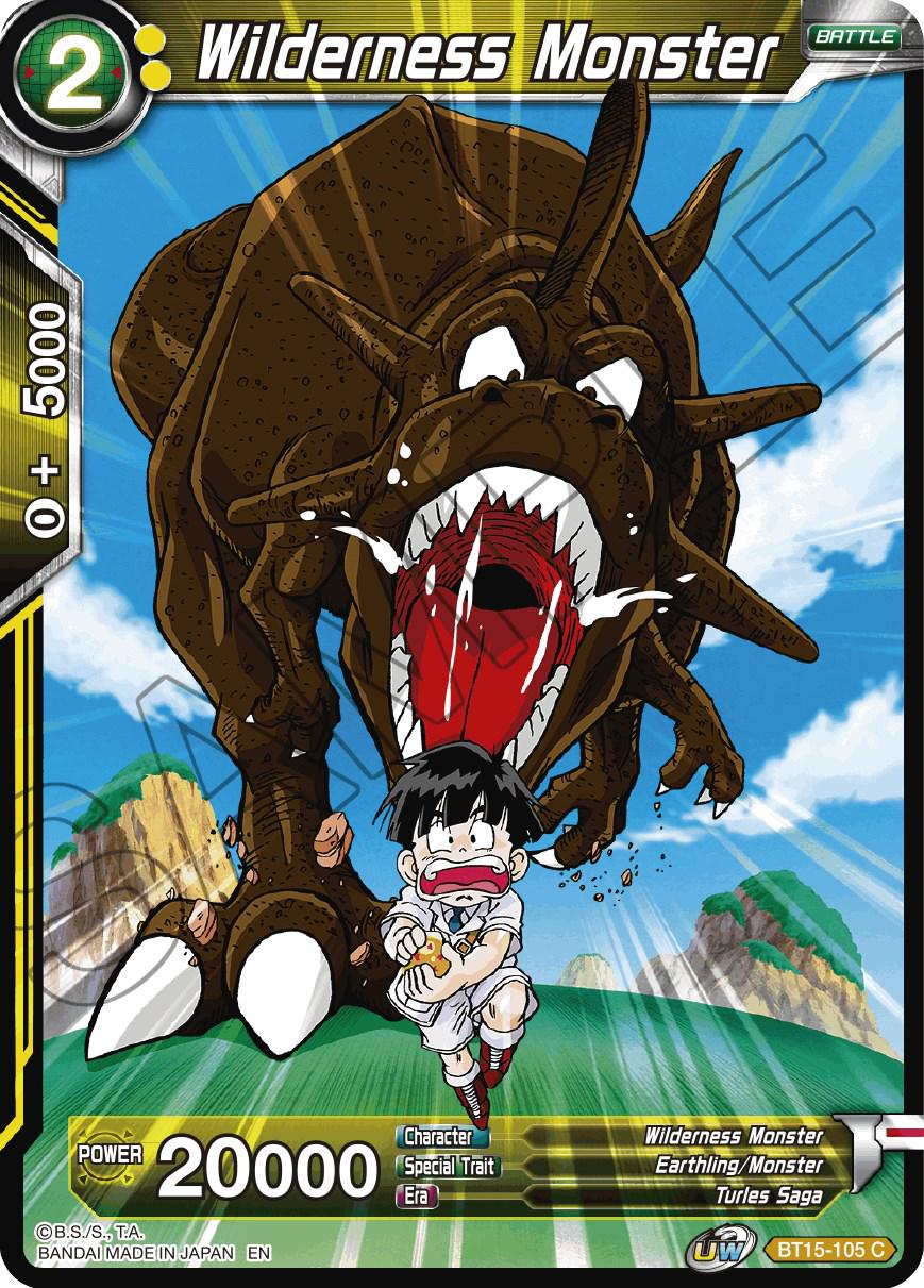 Wilderness Monster BT15-105 Prices | Dragon Ball Super Saiyan Showdown ...