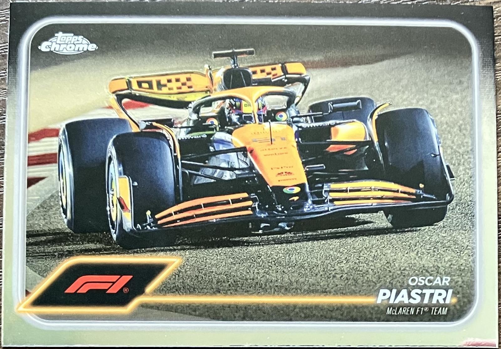 Oscar Piastri #80 Prices | 2024 Topps Chrome Formula 1 | Racings Cards