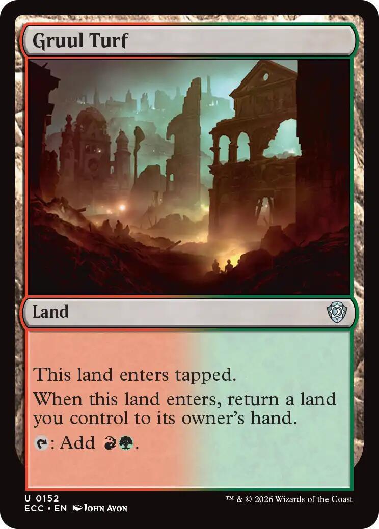 Gruul Turf #152 Prices | Magic Lorwyn Eclipsed Commander | Magic Cards