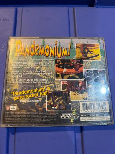 Pandemonium | Item only | Playstation