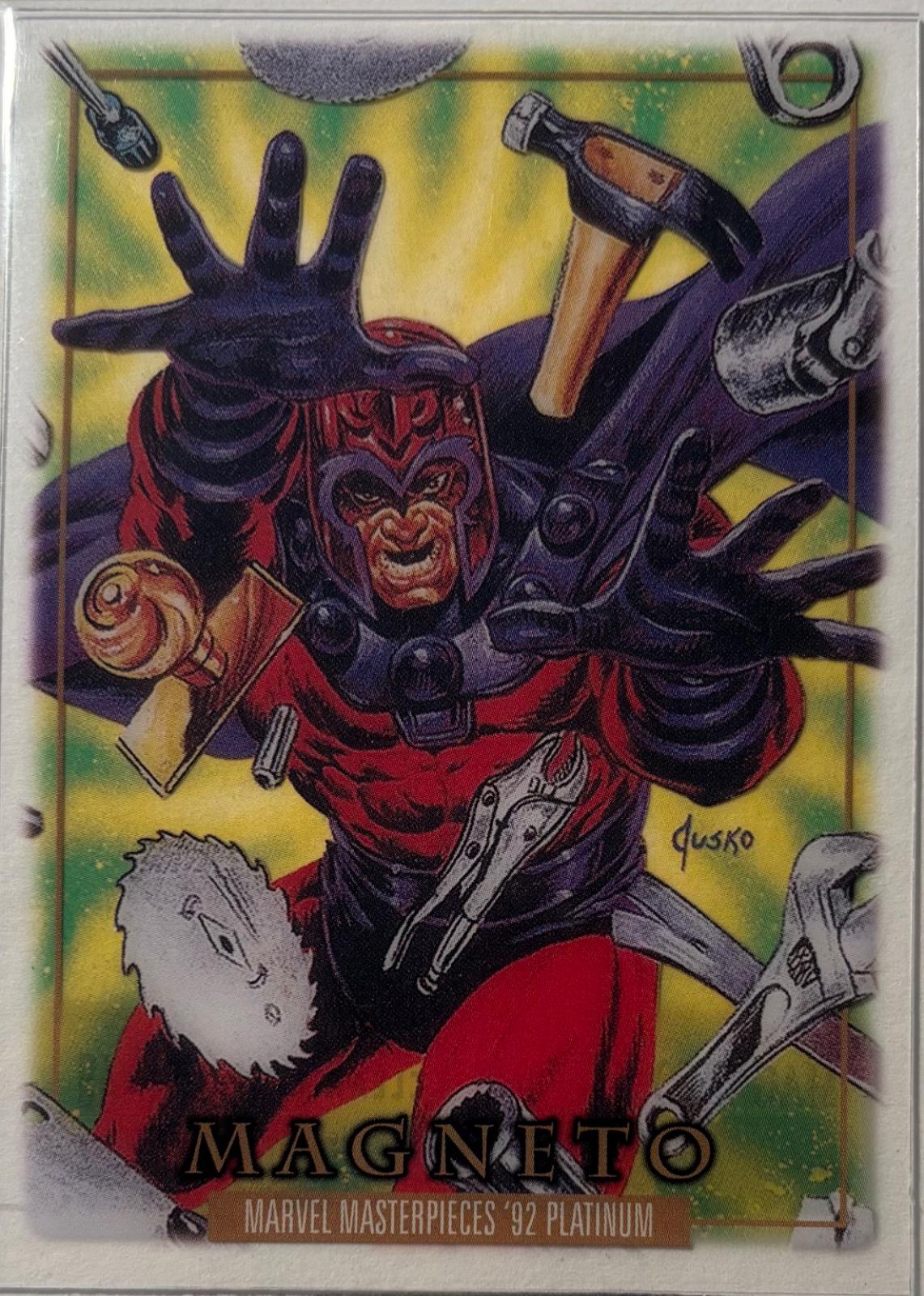 Magneto [Clear Cut] #49 Prices | Marvel 2024 SkyBox Masterpieces ’92 ...
