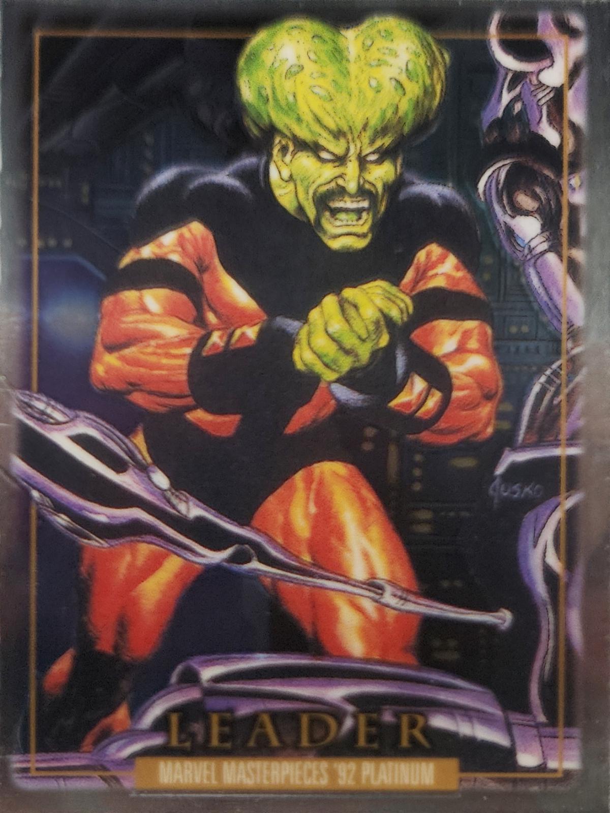 Leader #42 Prices | Marvel 2024 SkyBox Masterpieces ’92 Platinum ...