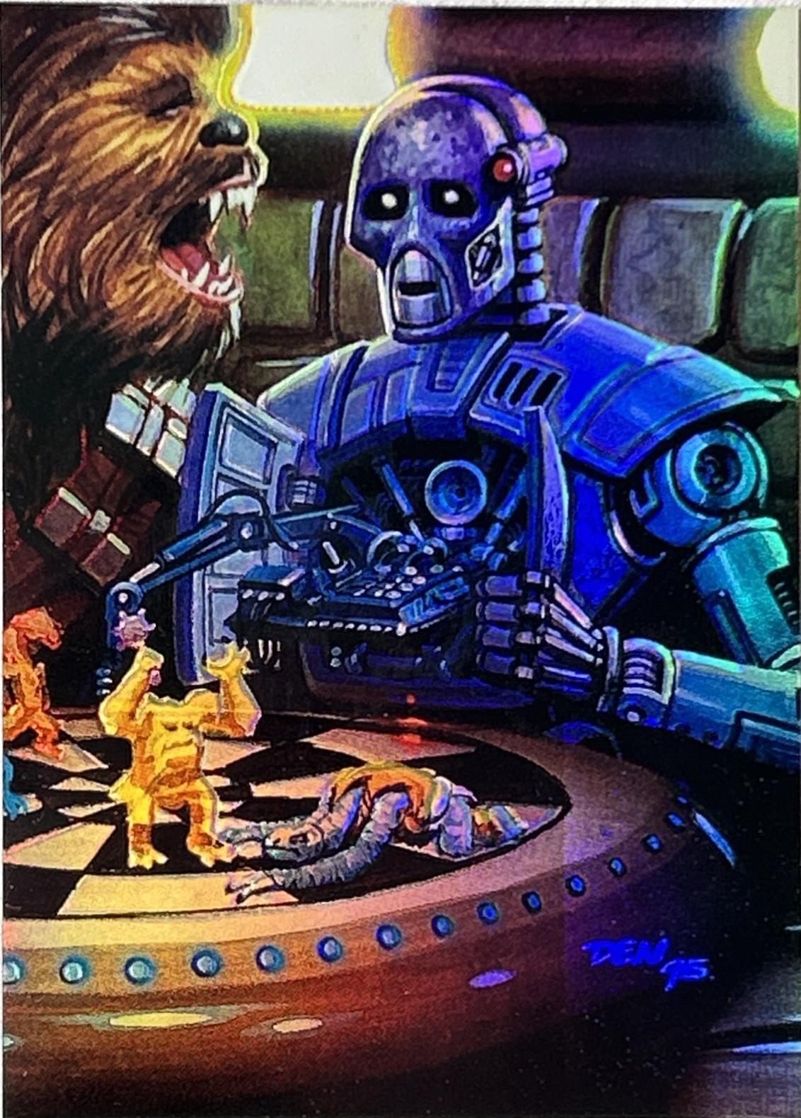Blue Max & Bollux #87 Prices | Star Wars 1996 Topps | Star Wars Cards