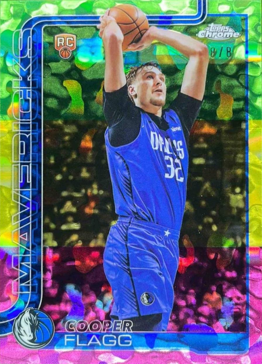Cooper Flagg [Tri-Color Refractor] #251 Prices | 2025 Topps Chrome ...
